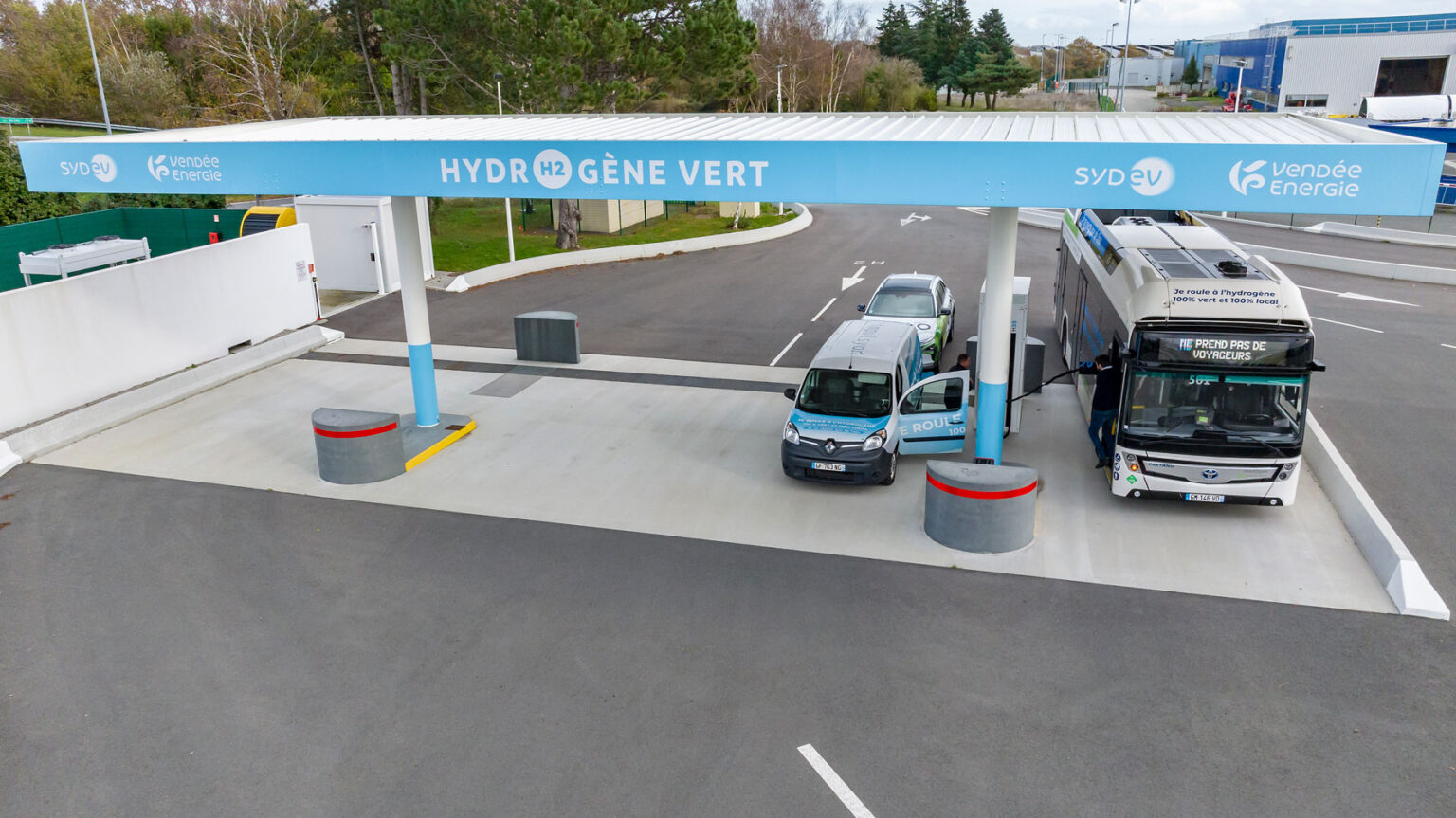 Vendée hydrogen station – Grand Ouest
