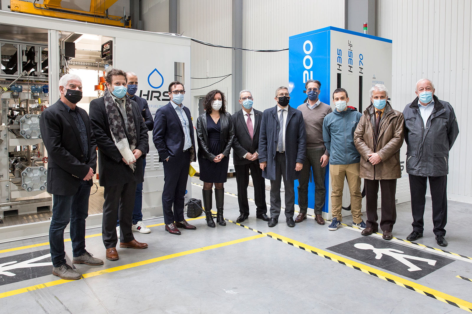 HRS - Hydrogen Refueling Solutions, usine à Grenoble - France