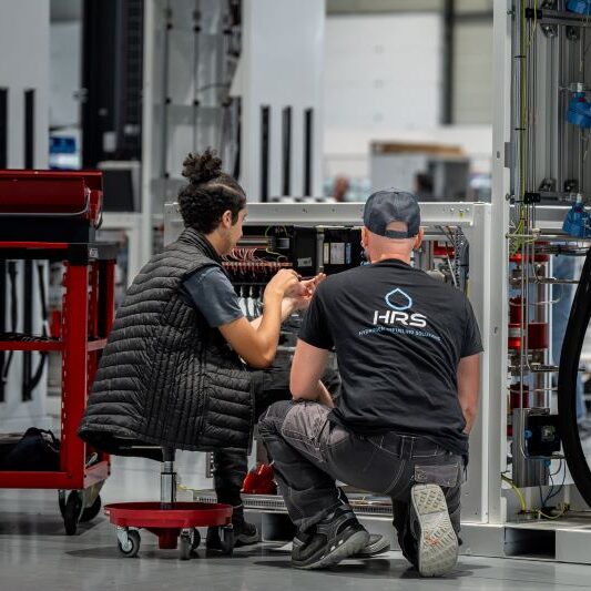 HRS - Hydrogen Refueling Solutions, a factory in Grenoble - France