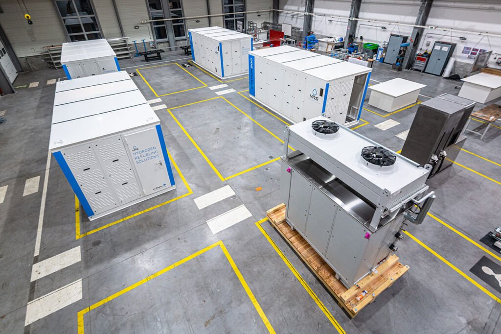 HRS - Hydrogen Refueling Solutions, a factory in Grenoble - France