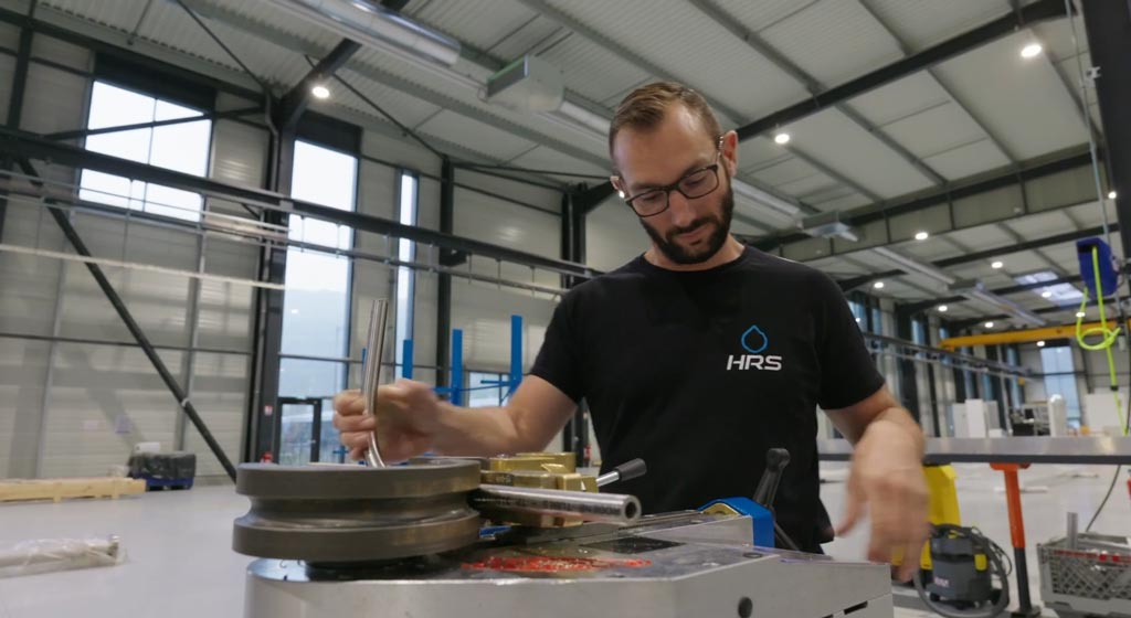 HRS - Hydrogen Refueling Solutions, a factory in Grenoble - France